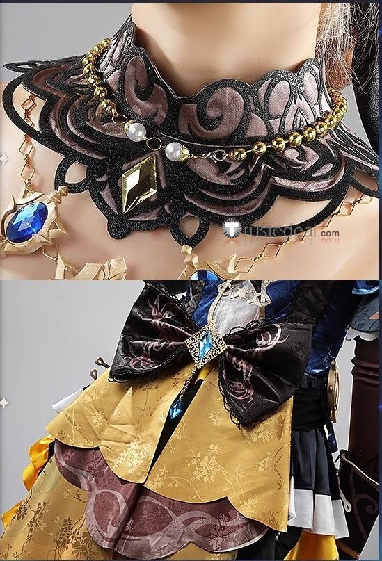 Genshin Impact Fatui Harbinger The Knave Arlecchino Fontaine Navia ...