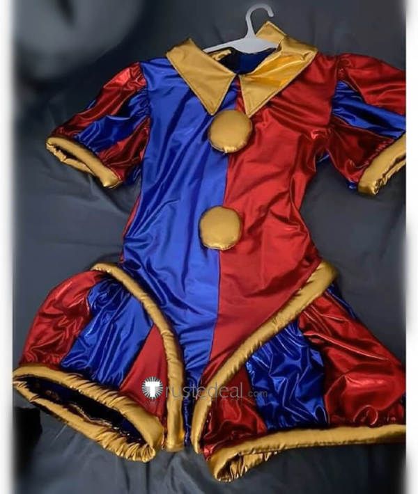 The Amazing Digital Circus Pomni Jester Clown Cosplay Costume