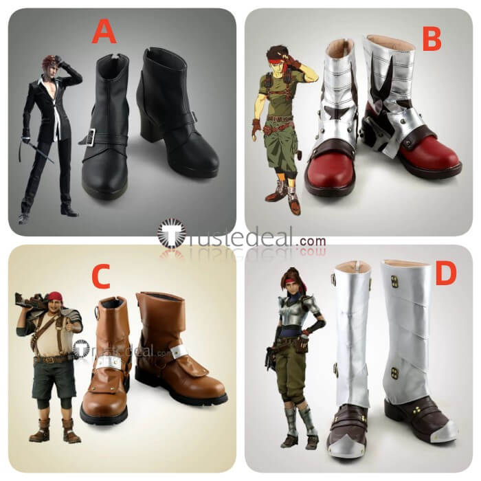Final Fantasy Vii Remake Ff7 Jessie Rasberry Biggs Wedge Reno Cosplay