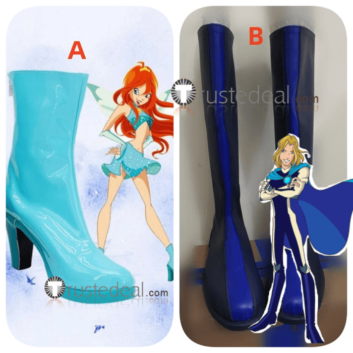 Winx Club Specialists Timmy Sky Brandon Riven Helia Bloom Charmix Blue ...