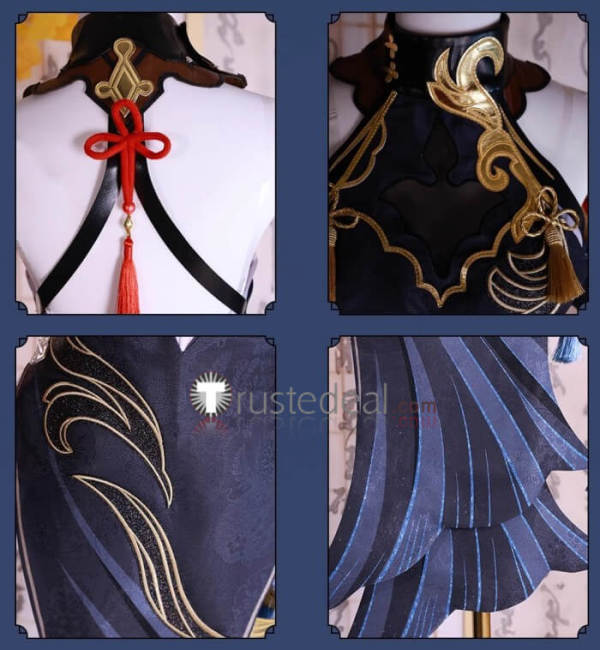 Genshin Impact Frostflower Dew Shenhe Twilight Blossom Ganyu New Outfit ...