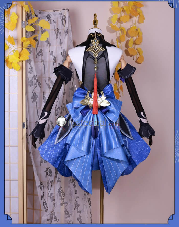 Genshin Impact Frostflower Dew Shenhe Twilight Blossom Ganyu New Outfit ...