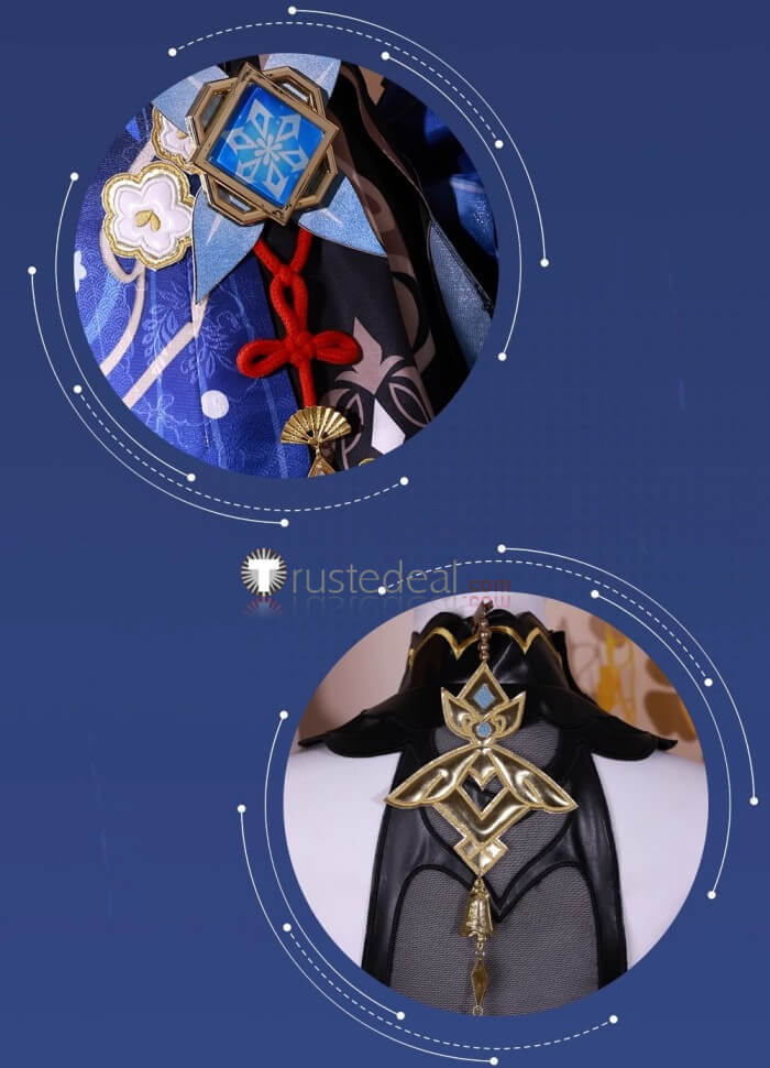 Genshin Impact Frostflower Dew Shenhe Twilight Blossom Ganyu New Outfit ...