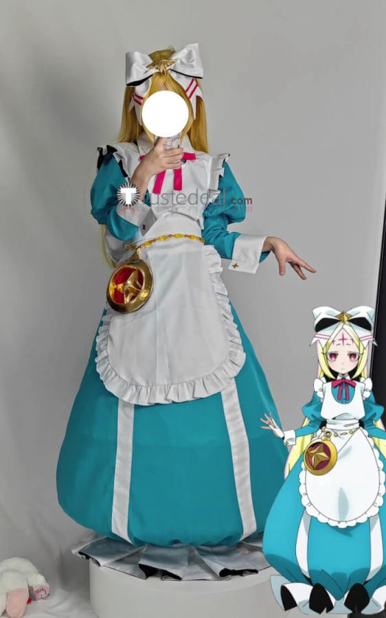 Mahou Shoujo ni Akogarete Korisu Morino Nero Alice Maid Cosplay Costume