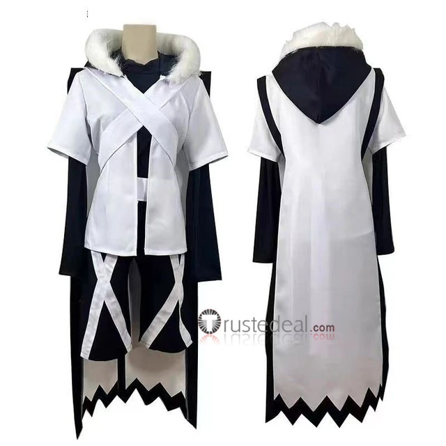Undertale XTale Sans XSans Cross White Black Cosplay Costume