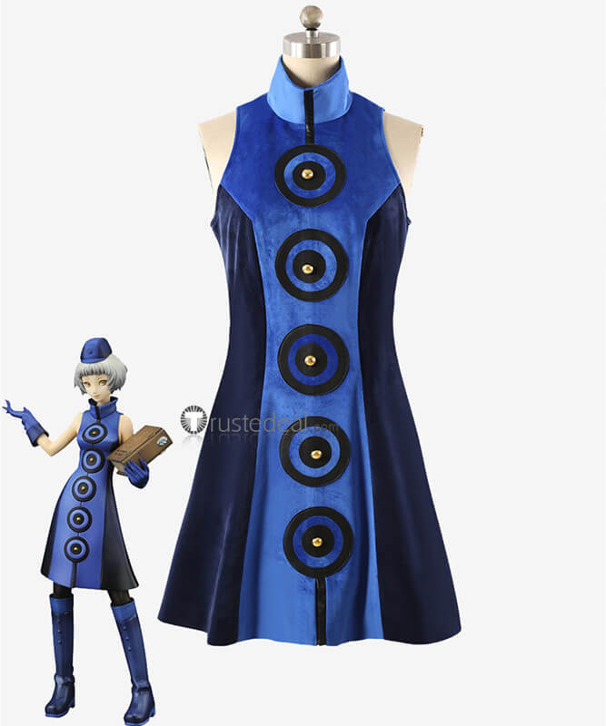 Persona 3 Reload P3R Fuuka Yamagishi Battle Uniform Elizabeth Blue ...