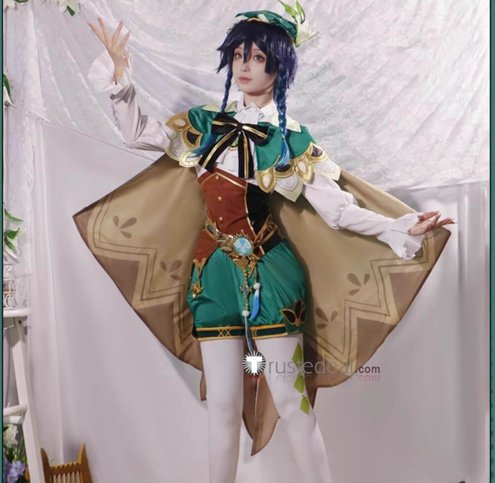 Genshin Impact Wendy Wenti Cosplay Costumes