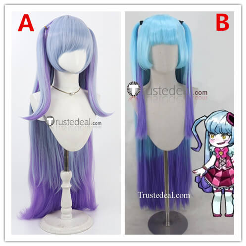 Library Of Ruina The Queen of Hatred Blue Purple Ponytails Prestyled ...