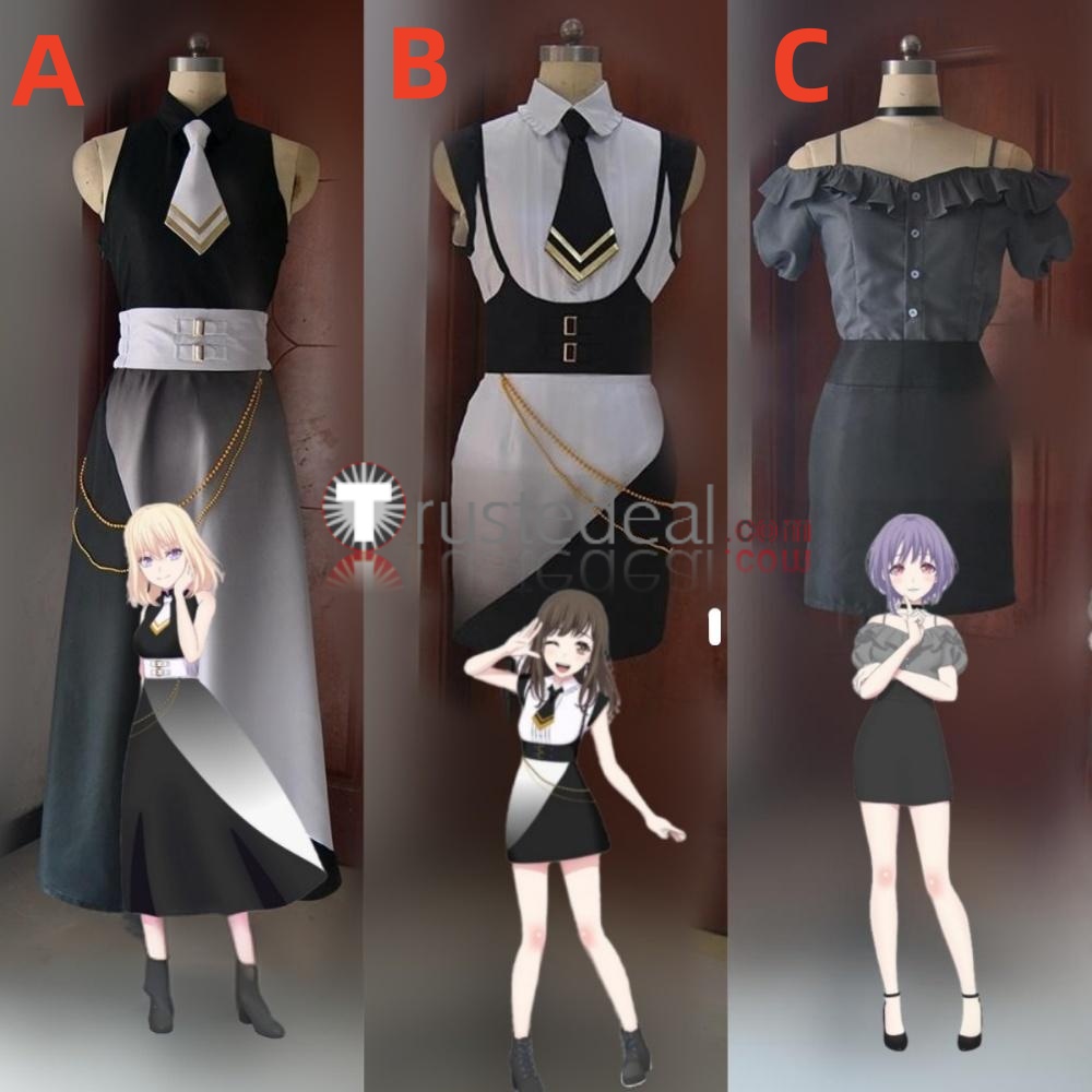 BanG Dream! It's MyGO Misumi Hatsune Sumita Mana Yuutenji Nyamu Black ...