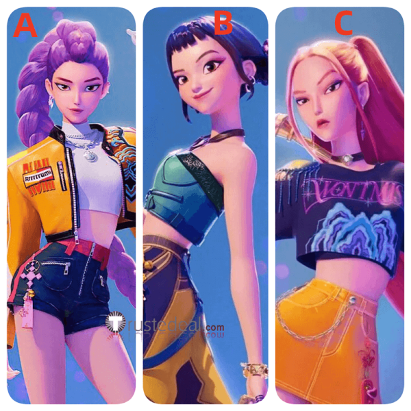 KPop Demon Hunters Film Rumi Mira Zoey Cosplay Shoes Boots