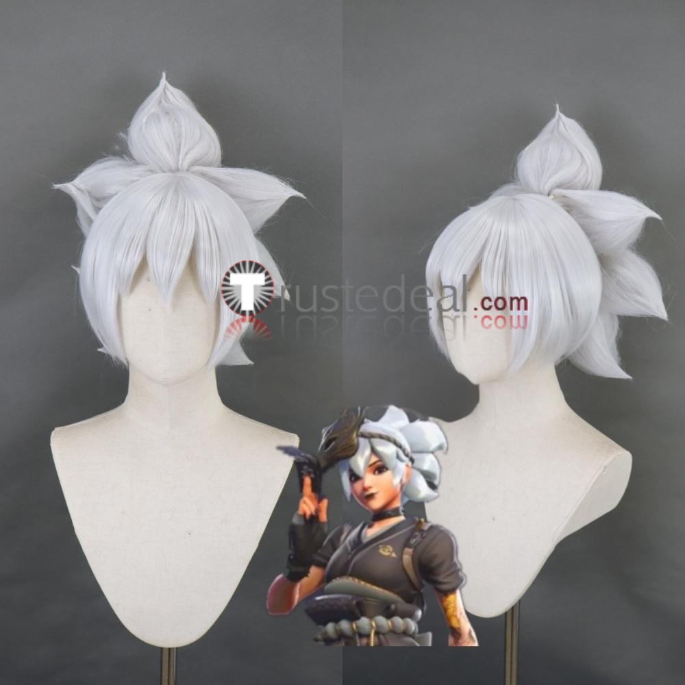 Overwatch 2 Hashimoto Kiriko New Skin Grey Styled Cosplay Wig