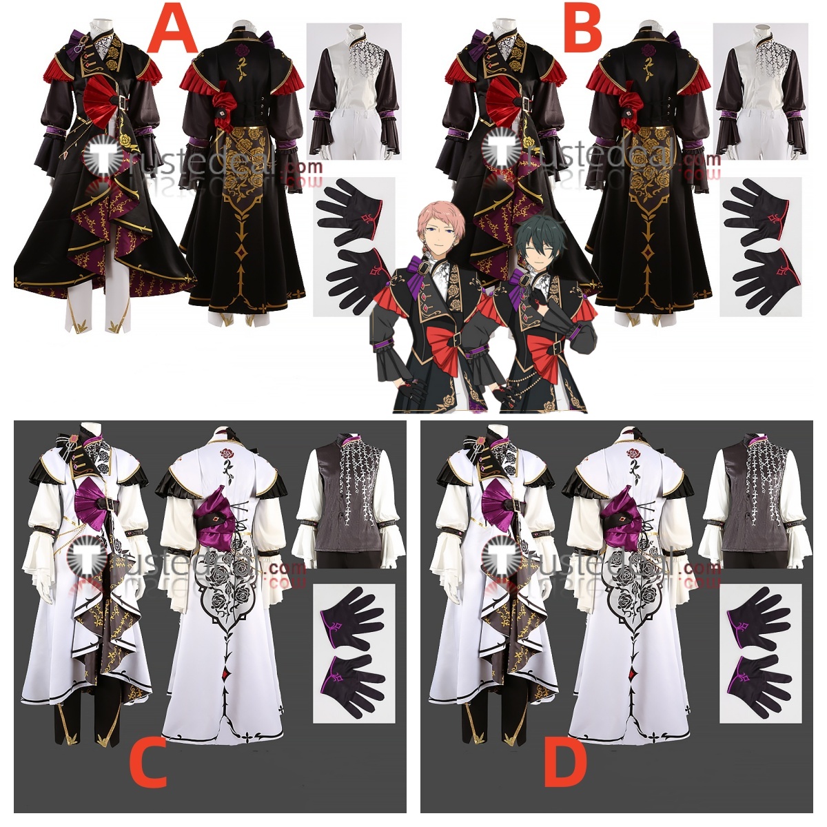 Ensemble Stars Valkyrie Acanthe Shu Itsuki Mika Kagehira Cosplay Costume