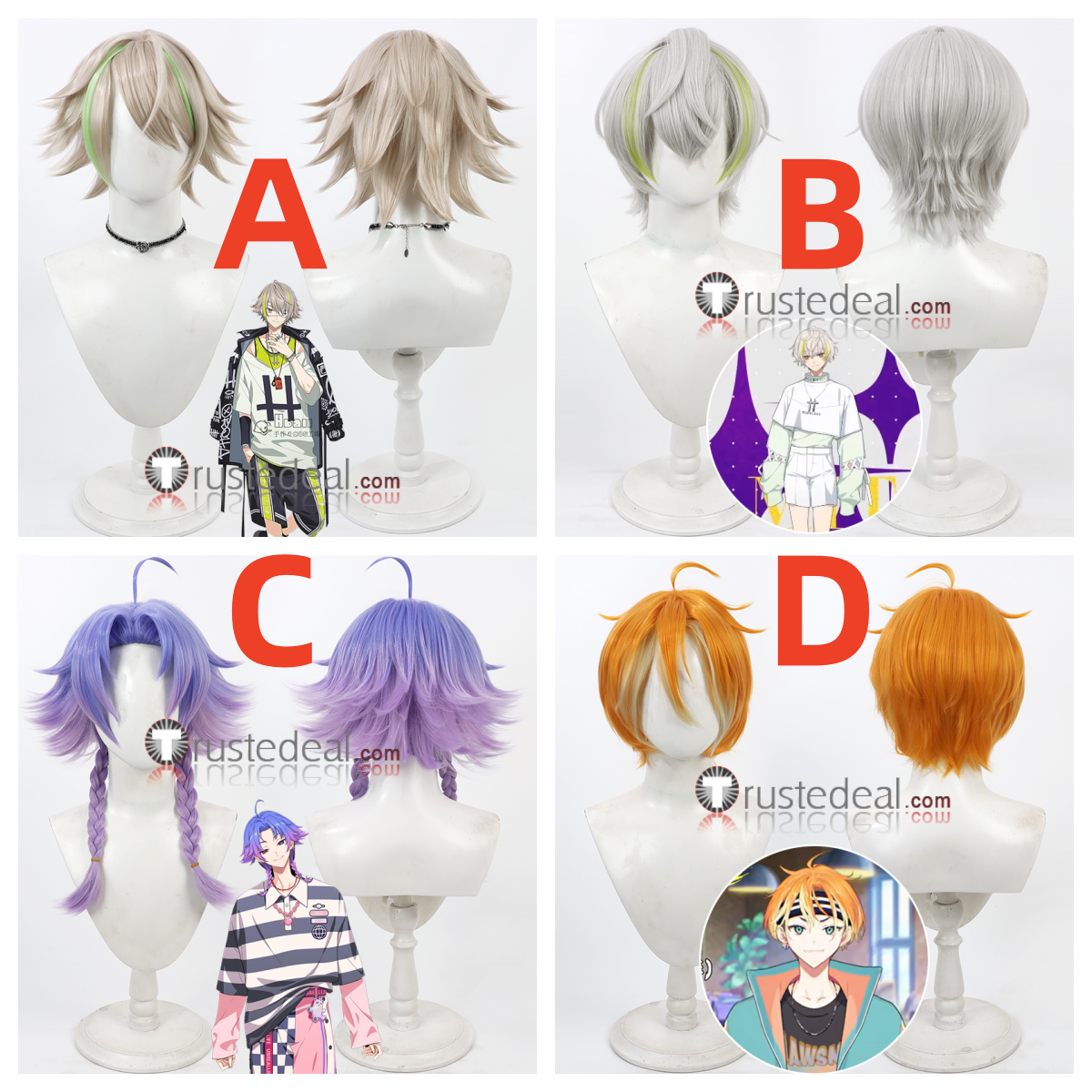 18TRIP Ryui Shiramitsu Toi Shiramitsu Netaro Yowa Akuta Isotake Grey ...