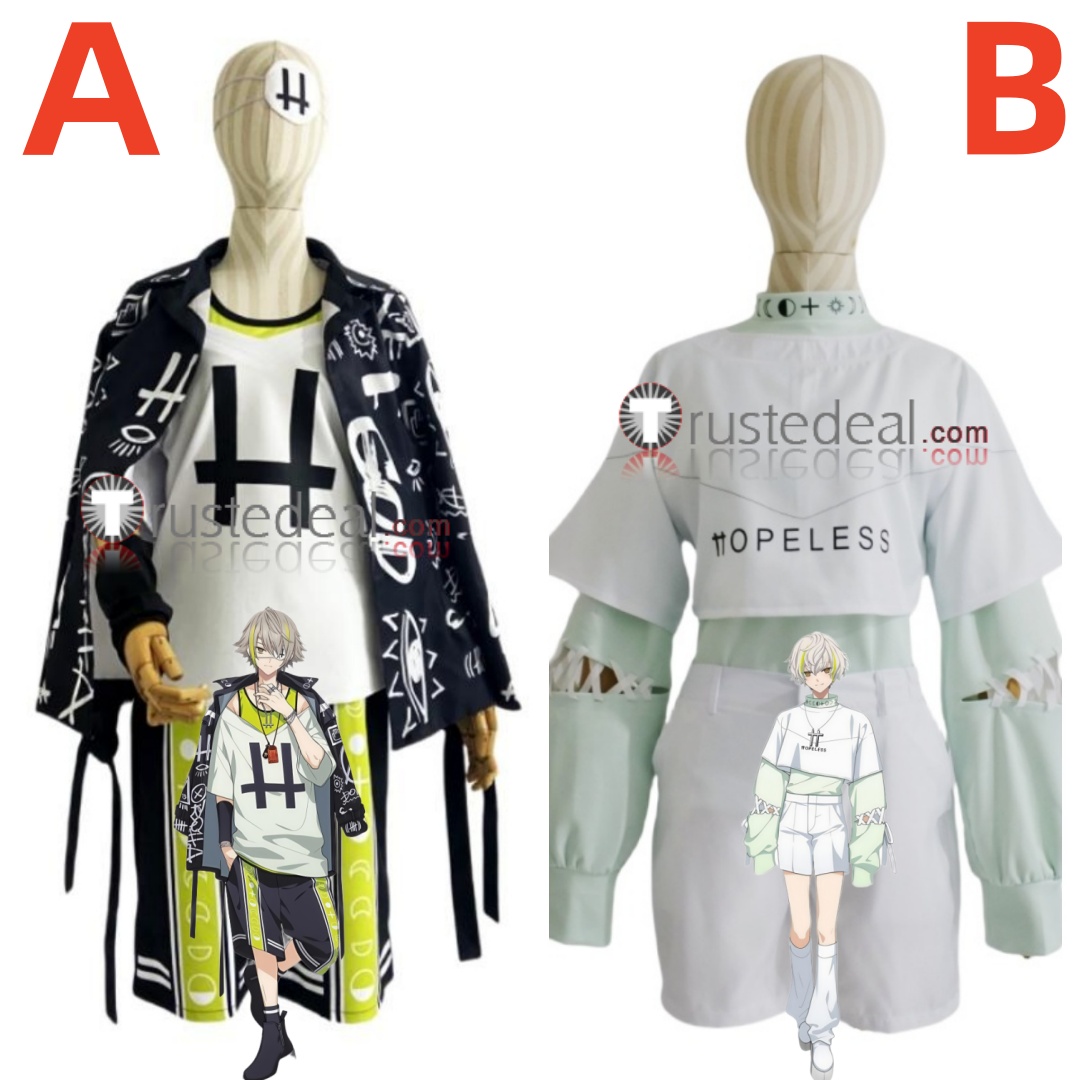 18TRIP L4mps Ryui Shiramitsu Toi Shiramitsu Outfit Black White Cosplay ...