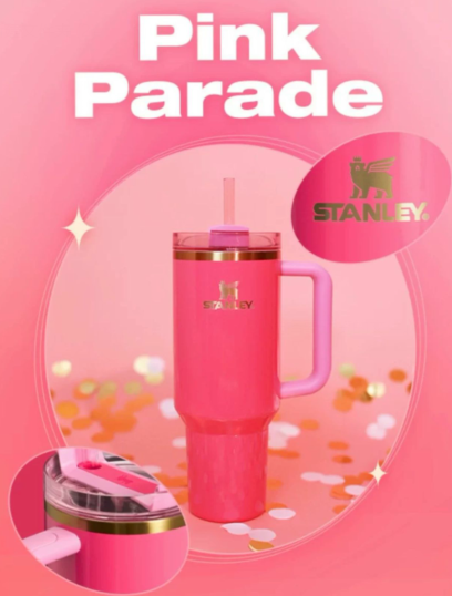 US$ 110.99 - Stanley Korea Pink Parade 40oz Tumbler - www.alexstarcups.com
