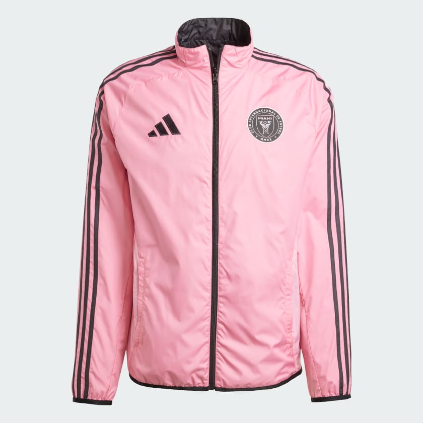 Inter Miami Windbreaker Reversible Jacket 2024/25 Football Kit Soccer ...