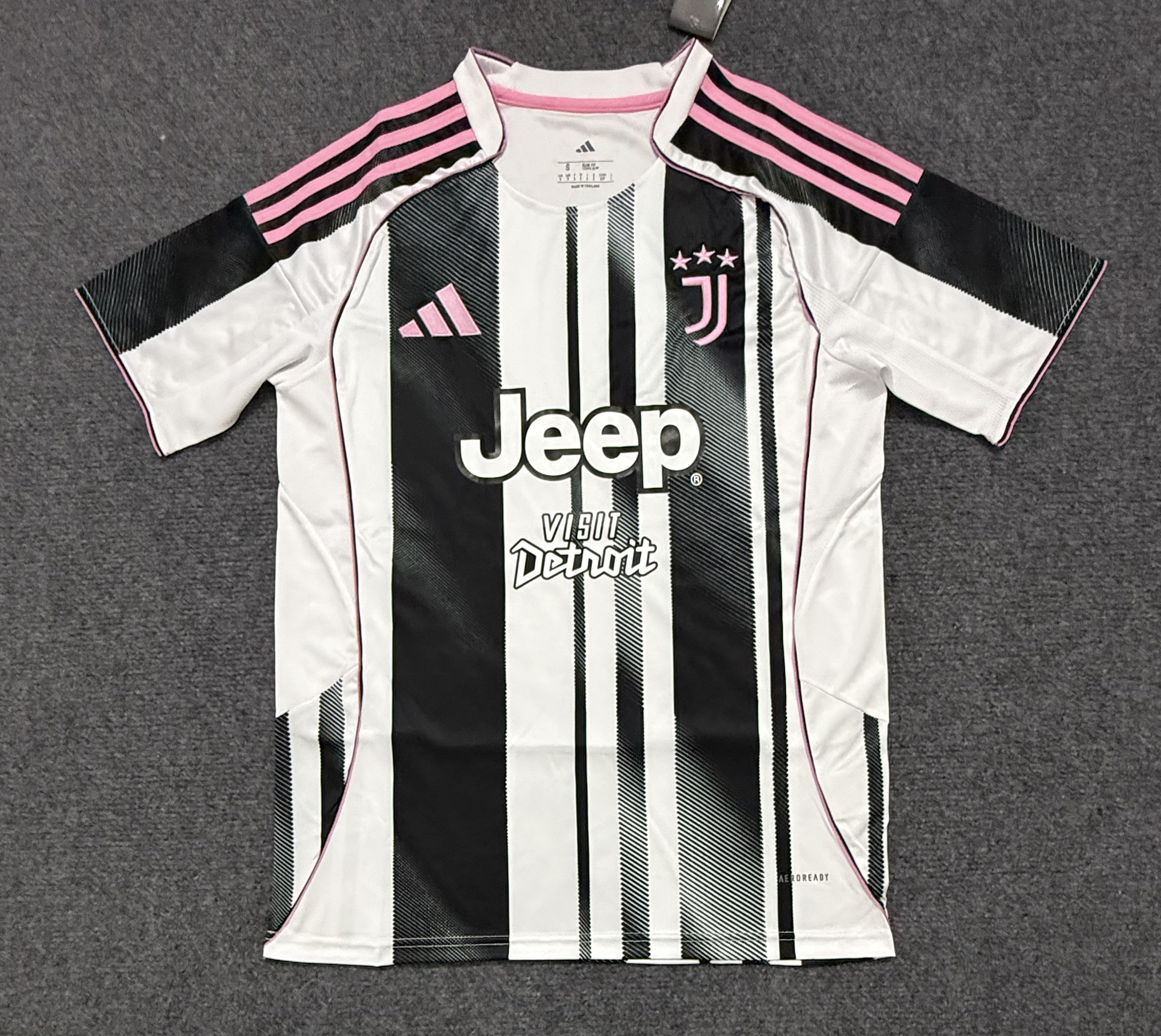 JUV Jersey 25/26 Home Football Kit Soccer Jersey - www.vicksports00.shop