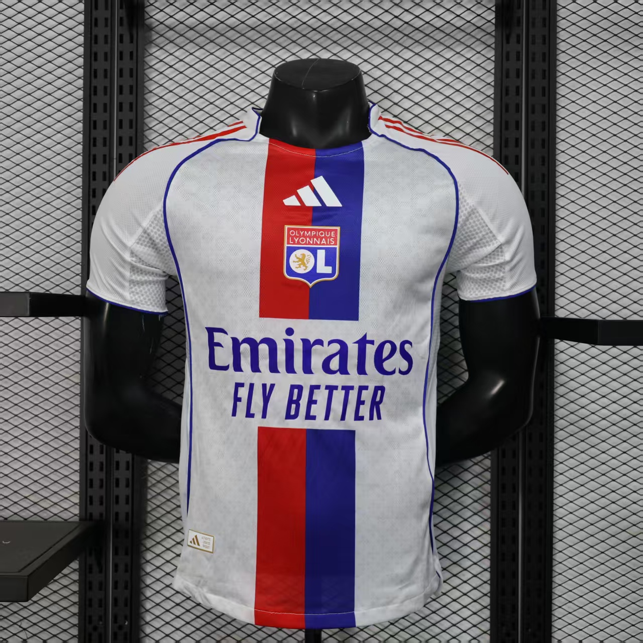 Player Version Olympique Lyonnais Jersey 25/26 Home Football Kit Soccer ...