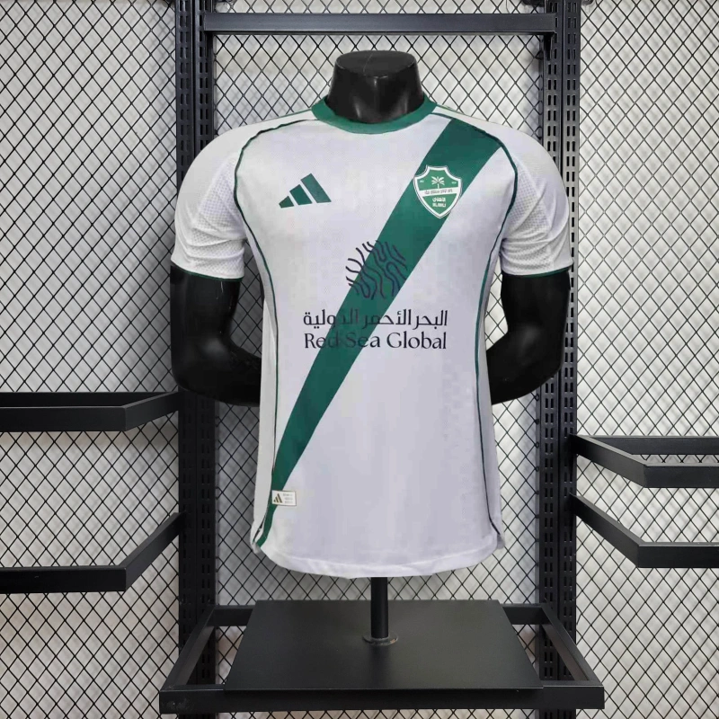 Player Version Al-Ahli Jeddah Jersey 25/26 Home Football Kit Soccer ...