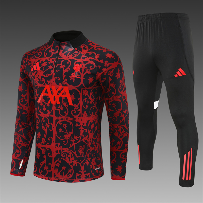Liver Training Tracksuits 25/26 Football Kit Soccer Jersey - www ...