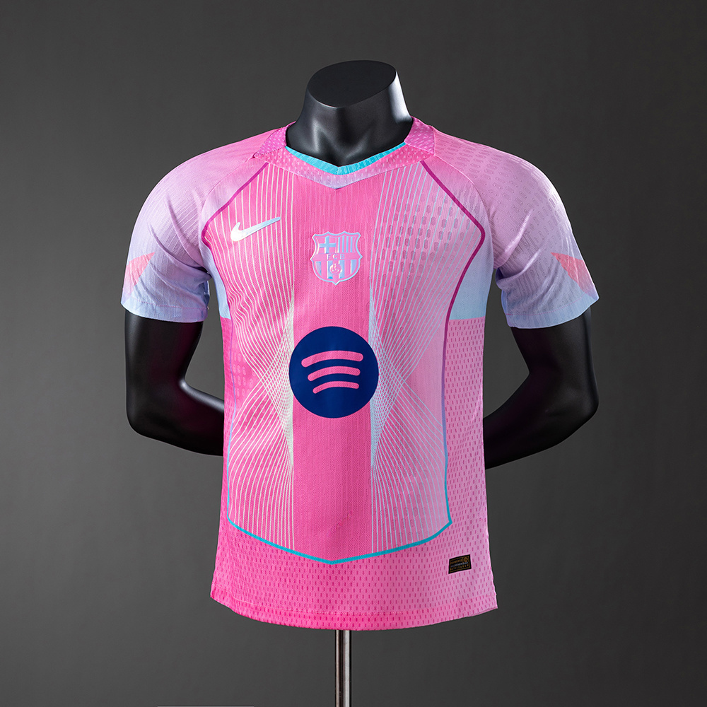 Barcelona Jersey 25/26 Pink Special Kit Player Version - www ...