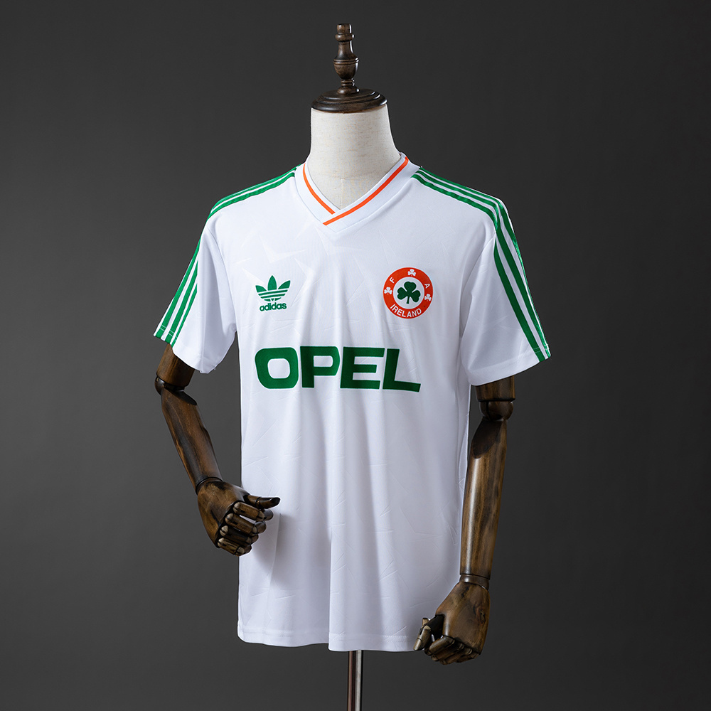 Ireland Jersey 1990-92 Away Retro Kit - www.vicksports00.shop