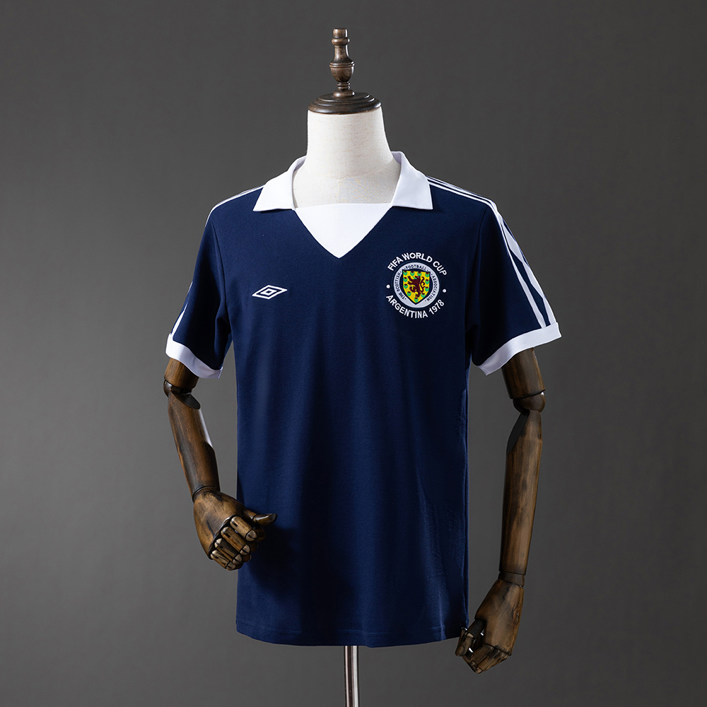 Scotland Jersey 1978 Home Retro Football Kit - www.vicksports00.shop