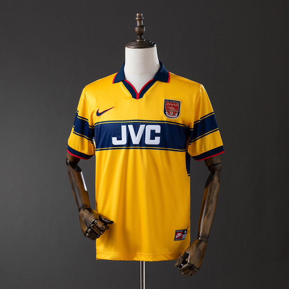 Arsenal Jersey 1997-99 Away Retro Football Kit - www.vicksports00.shop