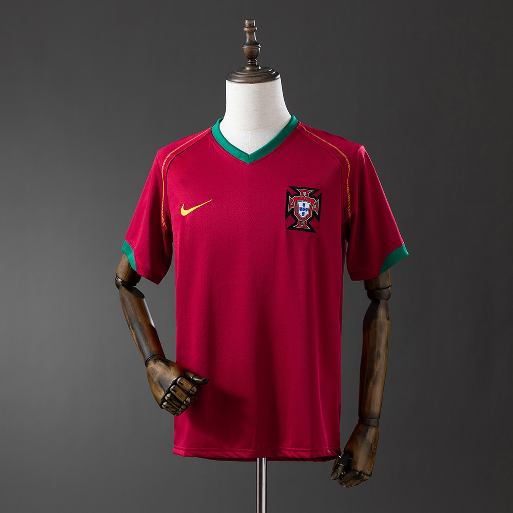 Portugal Jersey 2006 Home Retro Football Kit - www.vicksports00.shop