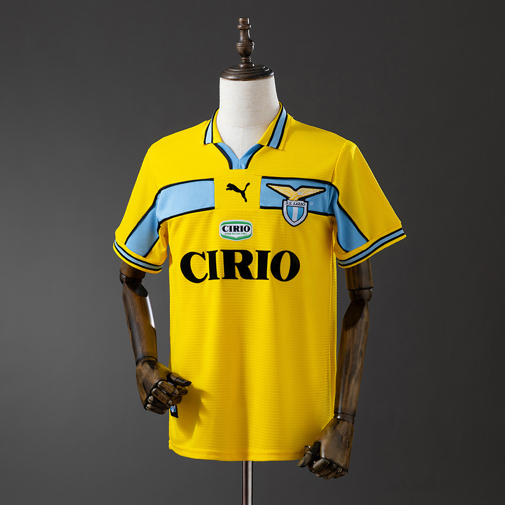 Lazio Jersey 1998-00 Away Retro Football Kit - www.vicksports00.shop