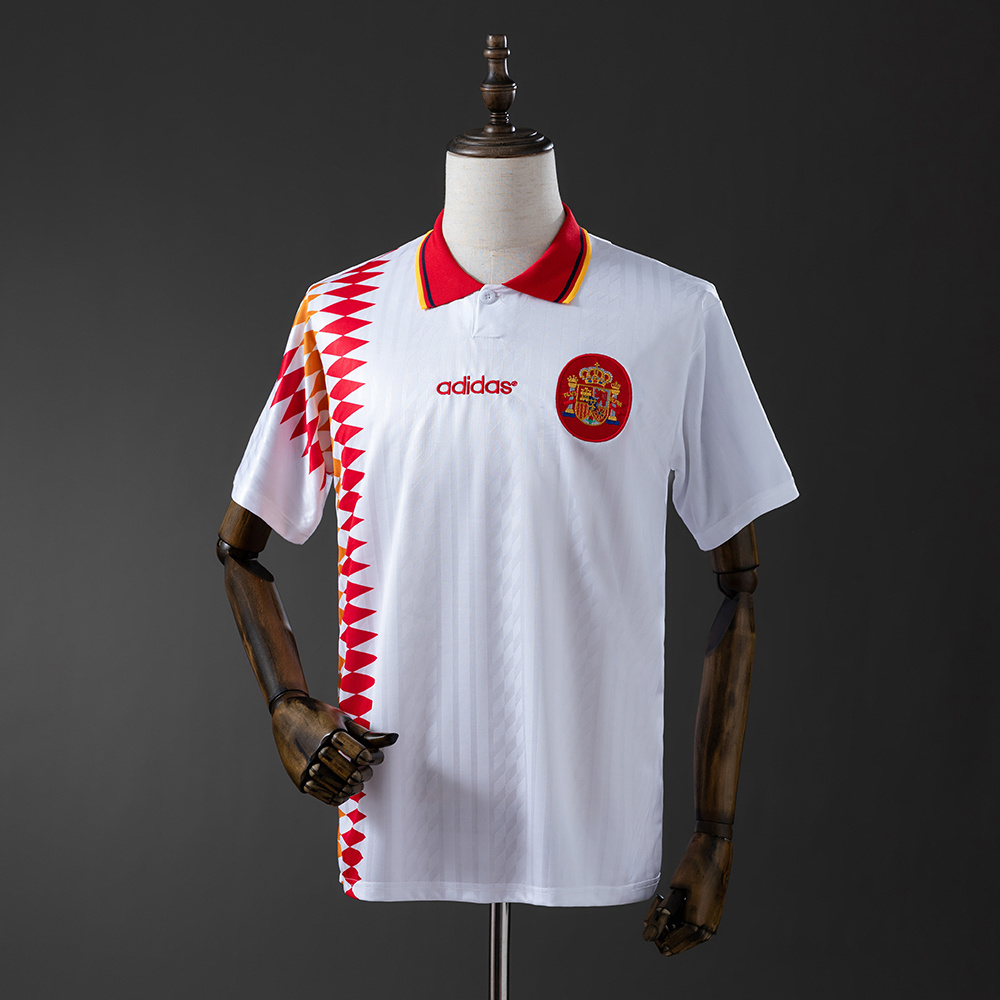 Spain Jersey 1994 Away Retro Football Kit - www.vicksports00.shop