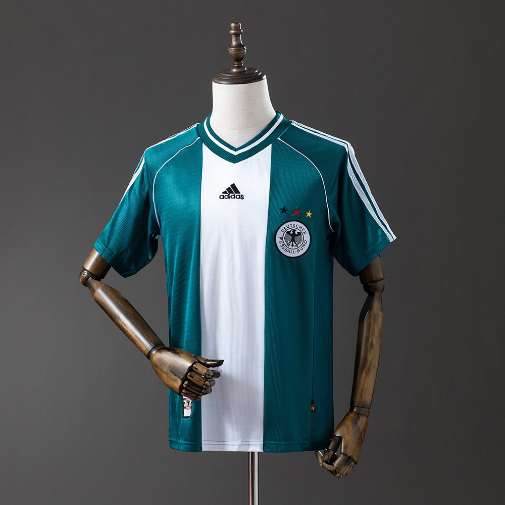 Germany Jersey 1998 Away Retro Football Kit - www.vicksports00.shop