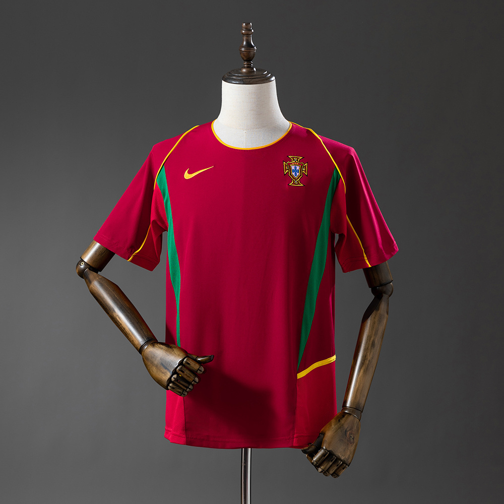 Portugal Jersey 2002 Home Retro Football Kit - www.vicksports00.shop