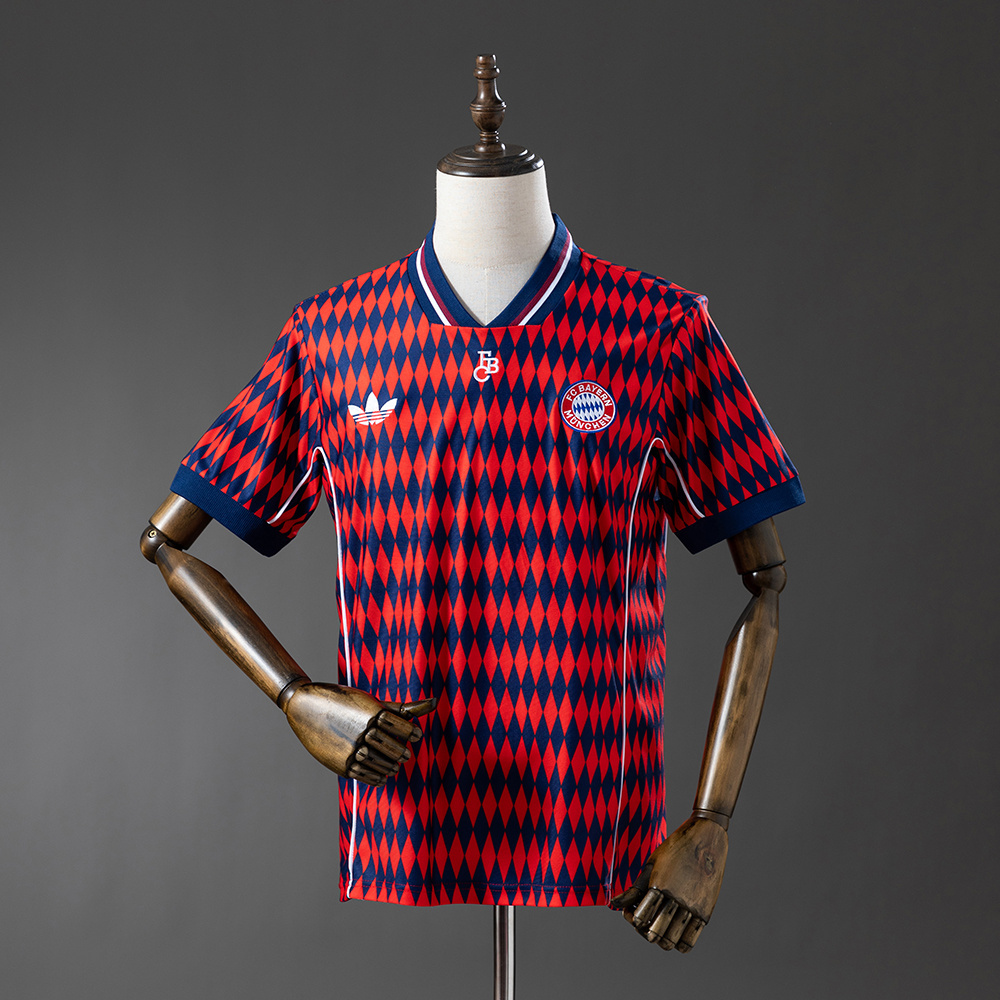 Bayern Munich Jersey 2025/26 Red Blue Special Football Kit - www ...