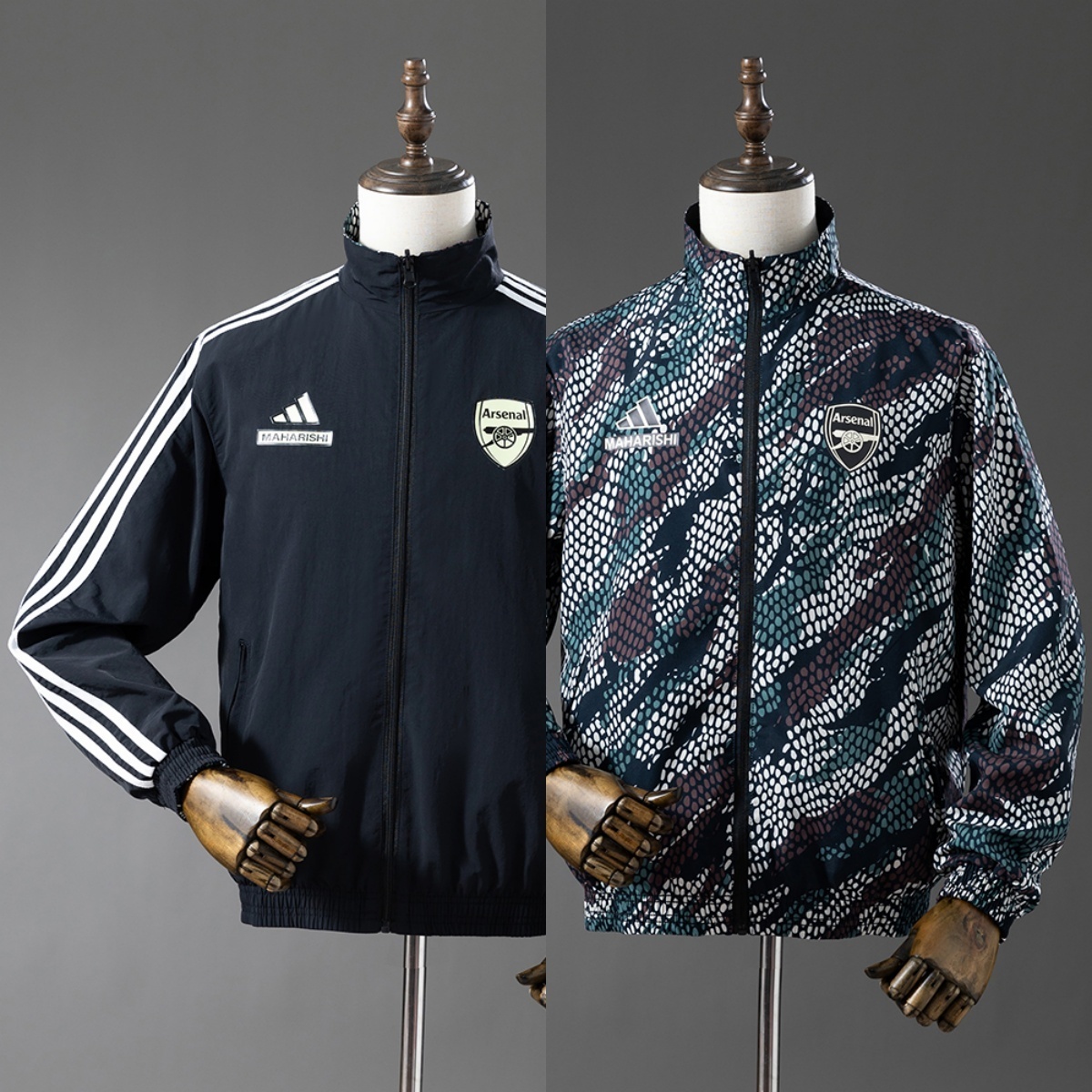 Arsenal Windbreaker 2025/26 Reversible Football Kit - www.vicksports00.shop