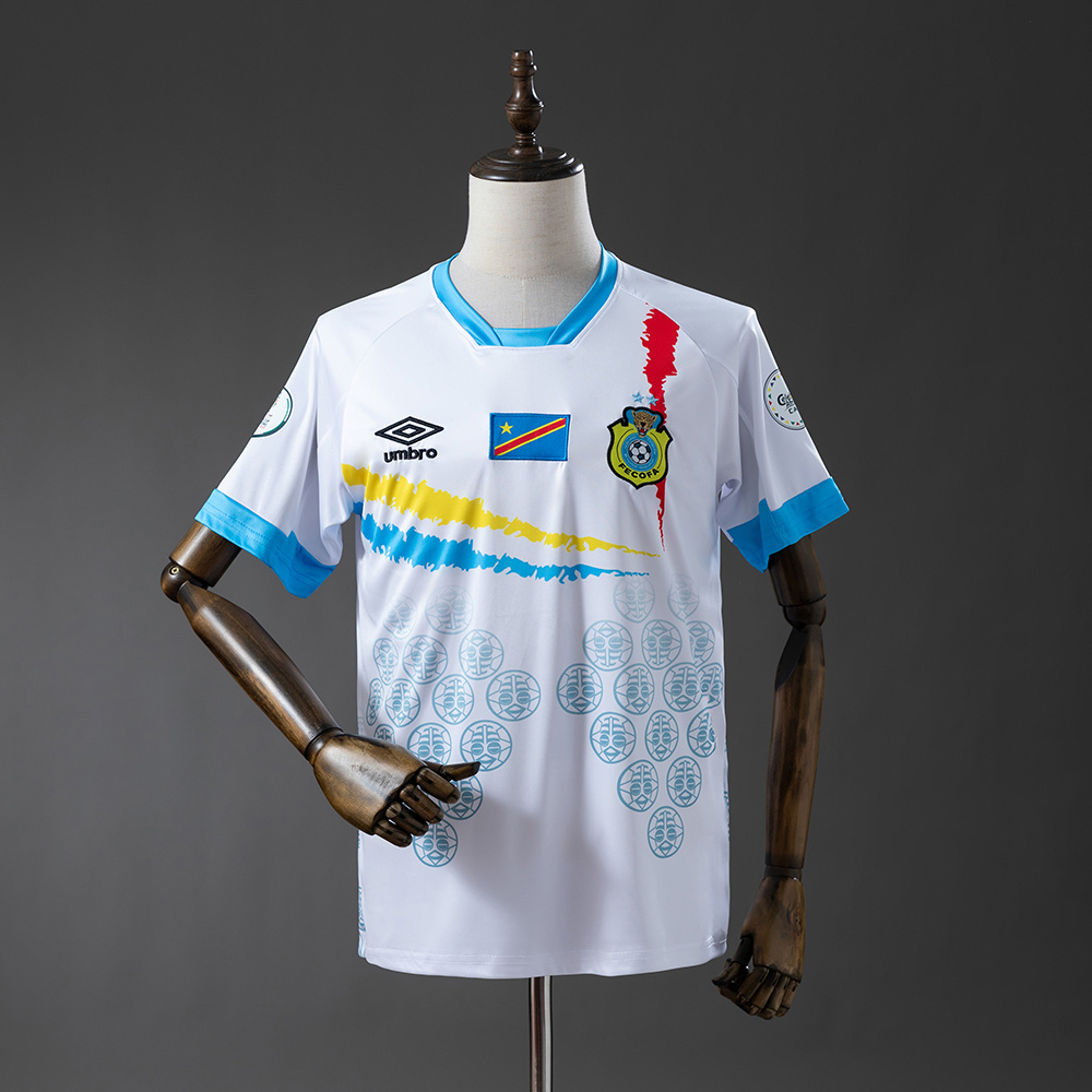 Congo Jersey 2026 World Cup White Blue Football Kit - www.vicksports00.shop