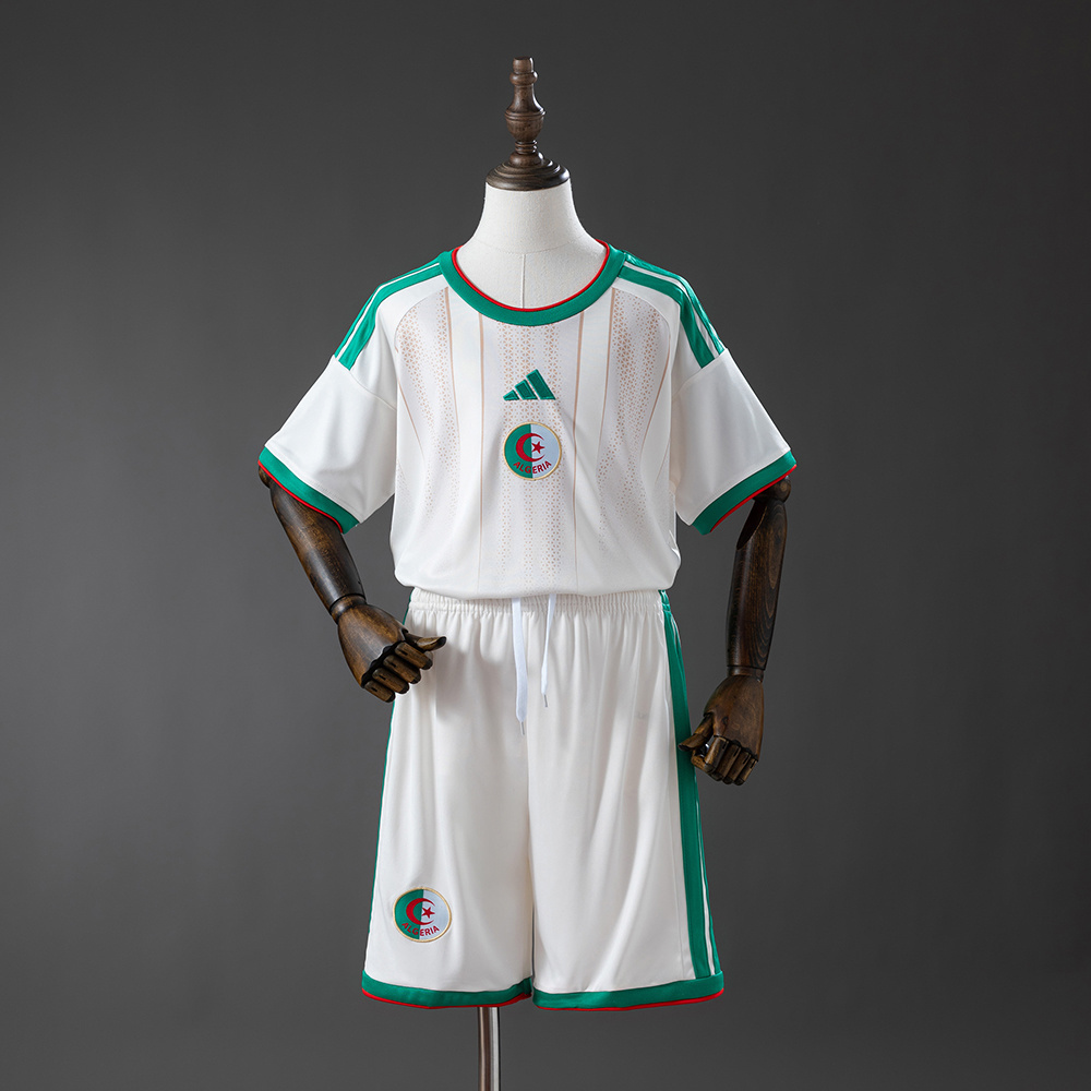 Kids Algeria Home Jersey 2026 World Cup Football Kit Soccer Jersey ...