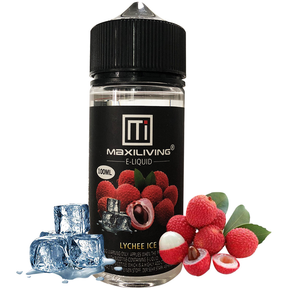 Lychee Vape Juice Maxiliving 100ml E Liquid On Sale | Vape Hammer