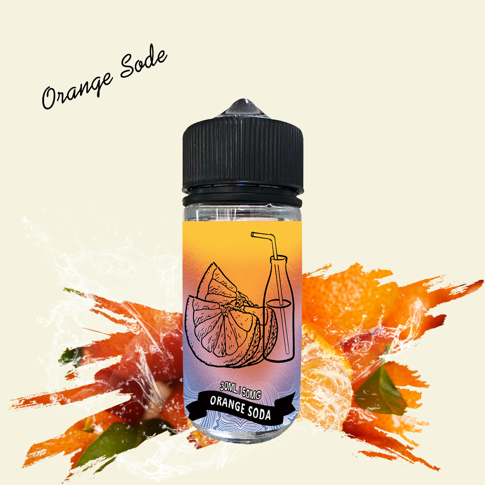 Vape Hammer 30ml Nicotine Salt 50mg Orange soda
