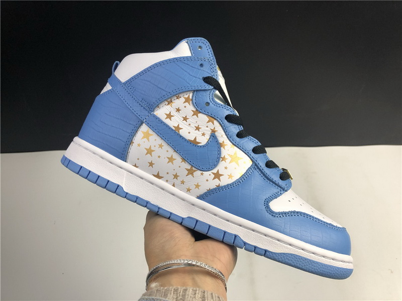US$ 139.50 - Nike Dunk High Pro SB Supreme Blue Stars - www.ahasneakers.com