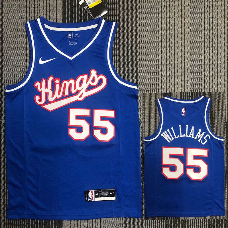 US$ 26.00 - 2021 Kings WILLIAMS #55 Blue City Edition Top Quality Hot ...