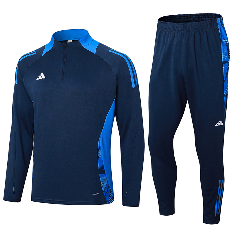 US$ 38.00 - 24-25 AD Royal Blue Half Pull Tracksuit #06 (半拉链) - www ...