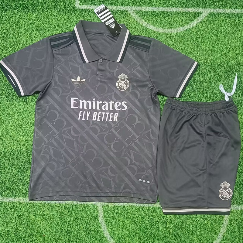 US$ 14.50 - 24-25 RMA Third Kids Soccer Jersey - www.spfoot1.com