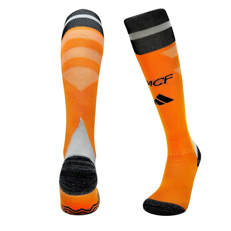 US$ 6.00 - 24-25 RMA Away Orange Socks - www.spfoot1.com