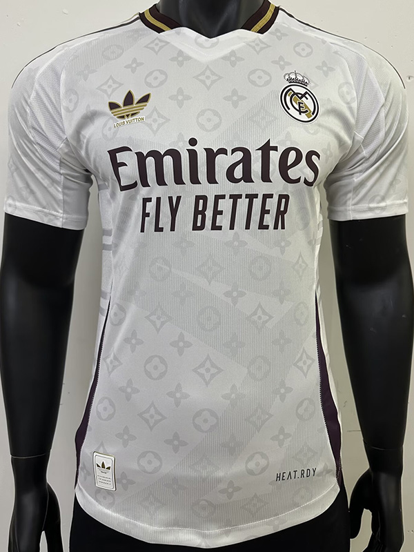 US$ 17.00 - 24-25 RMA White Joint Edition Player Version Soccer Jersey ...
