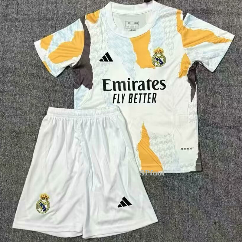 US$ 14.50 - 24-25 RMA Blue White Kids Training - www.spfoot1.com