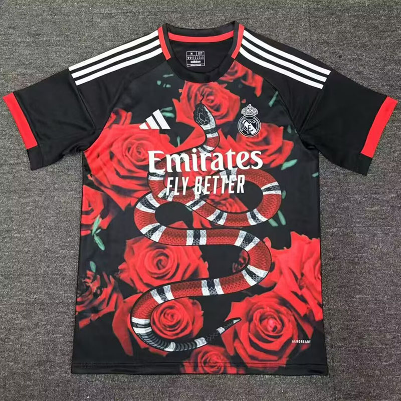 US$ 14.50 - 25-26 RMA Red Special Edition Fans Training Shirts *玫瑰蛇 ...