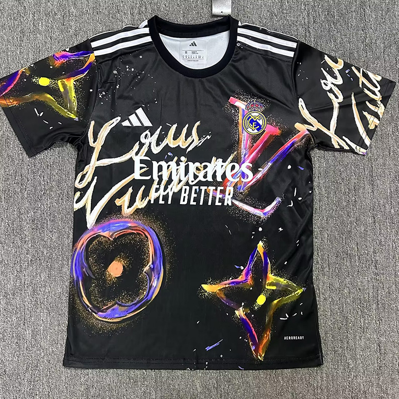 US$ 14.50 - 25-26 RMA Black Blue Special Edition Fans Training Shirts ...