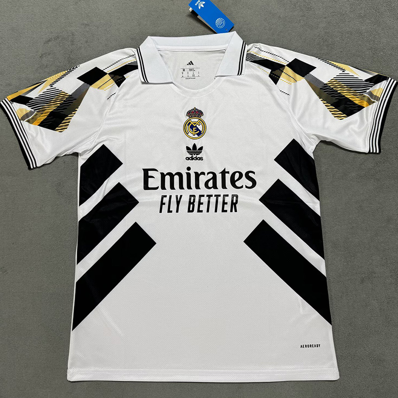 US$ 14.50 - 25-26 RMA Special Edition White Fans Training Shirts (中间标 ...