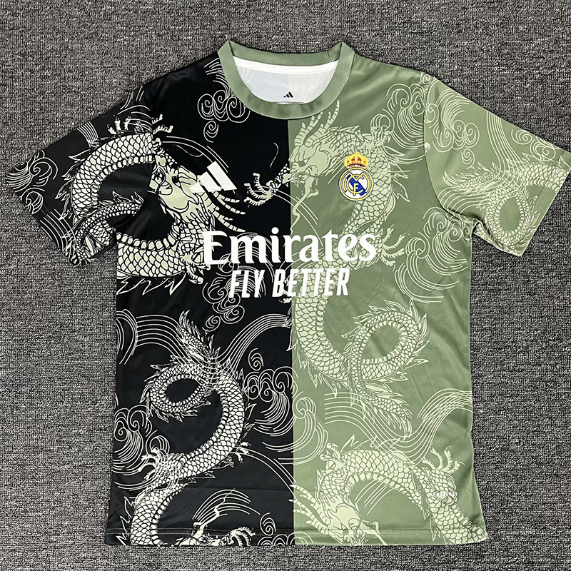 US$ 14.50 - 25-26 RMA Green Black Special Edition Fans Training Shirts ...